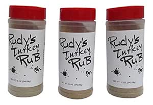 Amazon.com : Rudy's Texas BBQ Rub World Famous Bar B-Q Dry Rub For ...