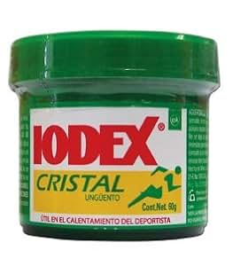 Amazon.com: Iodex Cristal Ungüento 60g | Ointment Iodex Cristal 60GR 2 ...