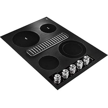 Amazon.com: KitchenAid KCED600GBL 30 Electric Downdraft Cooktop with 4 ...