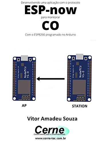 Desenvolvendo Uma Aplicação Com O Protocolo Esp Now Para Monitorar Co Com O Esp8266 Programado