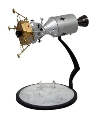 Amazon.com: Aoshima Apollo Command Module And Lunar Module Model Kit ...
