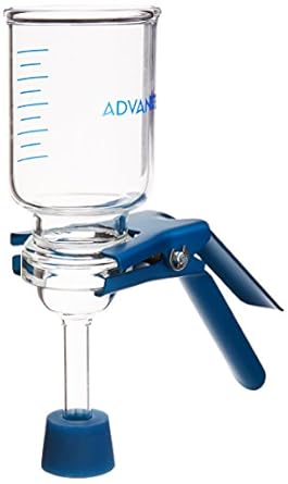 Amazon.com: Advantec 311540 Glass Microanalysis Filter Holder, 47 mm, PTFE Support; 300 mL ...