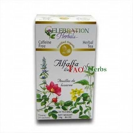 Amazon.com: Alfalfa Leaf Tea - Certified Organic - 24 tea bags: Beauty