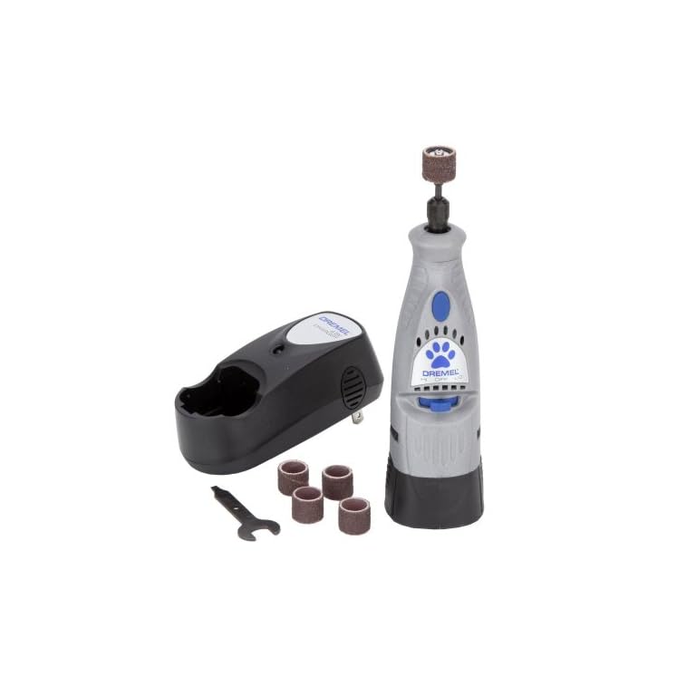 Dremel 7300-PT 4.8V Cordless Pet Dog Nail Grooming & Grinding Tool ...