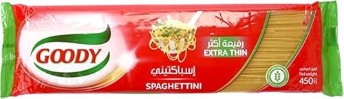 Goody No.21 Extra Thin Spaghettini 450 g, 24-Pack price in Saudi Arabia ...