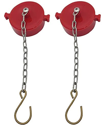 SpringSpray (2 Pack) 1-1/2" NH/NST Plastic Fire Hose Connection ...