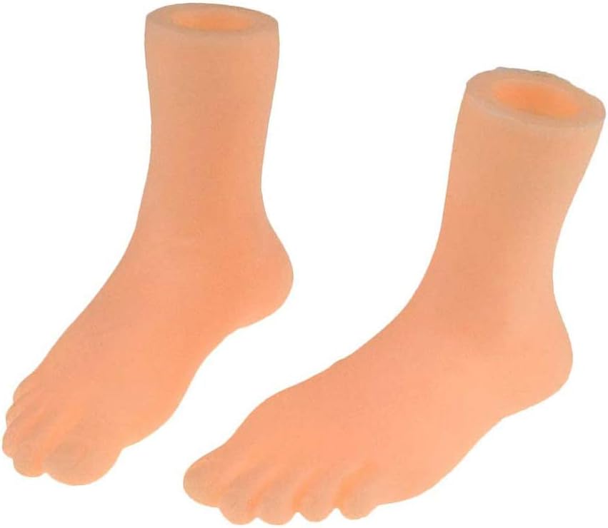 CreepyParty Tiny Feet Little Finger Puppets Mini Finger Feet with Left ...