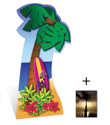 Buy Palm Tree - Beach Party Lifesize Cardboard Cutout/Standee/Standup ...