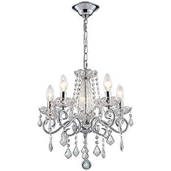 The Original Gypsy Color 3 Light Mini Plug-in Crystal Chandelier for ...