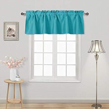 Amazon.com: Stylemaster Tribeca Faux Silk Grommet Waterfall Valance ...