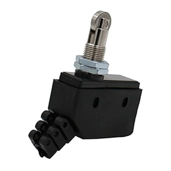 Amazon.com: Baomain Micro Switch TM-1308 Parallel Roller Plunger Momentary AC 380V 15A Screw ...