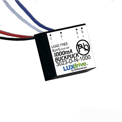 LuxDrive BuckPuck 1000mA Constant Current LED Driver with Dimming ...