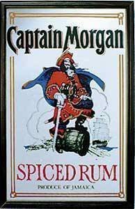 Captain Morgan Large Mirror: Amazon.co.uk: Kitchen & Home