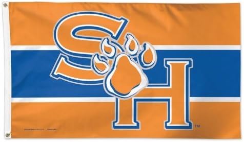 NCAA Sam Houston State University 02324115 Deluxe Flag, 3' x 5': Buy ...
