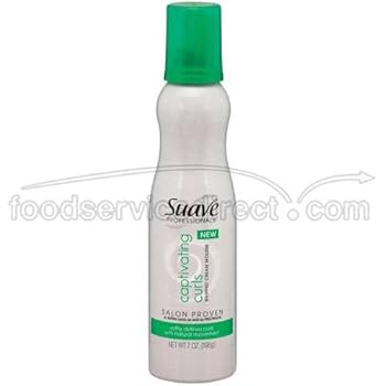 Amazon.com: Suave Captivating Curls Cream Mousse, 7 Ounce - 12 per case ...