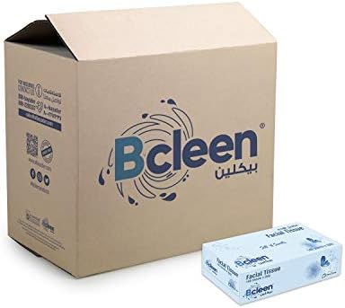 سعر Bcleen Premium Facial Tissue Paper, 140 Sheets X 2ply, Pack of 30 ...