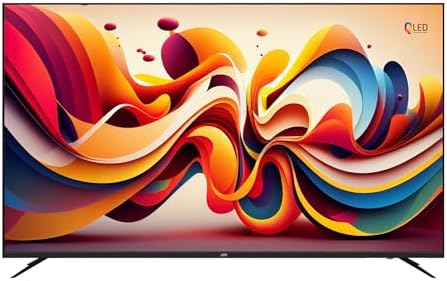 JVC 55 Inch Edgeless QLED 4K UHD WebOS Smart TV with Bluetooth, Magic ...