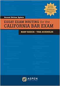Essay Exam Writing for the California Bar Exam (Bar Review): Mary ...
