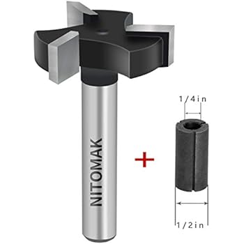 Magnate 2715 Surface Planing (Bottom Cleaning) Router Bit - 1-1/2 ...