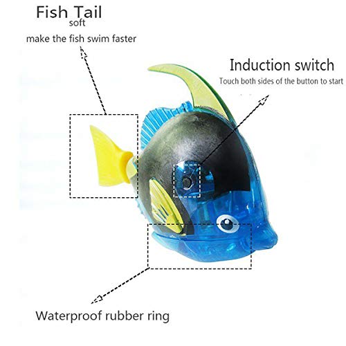 Swimming Robot Fish Activated in Water Robotic Fish Electric Turbot ...