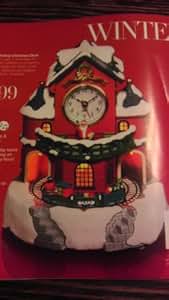 Amazon.com: Avon Santa's Workshop Christmas Clock: Home & Kitchen