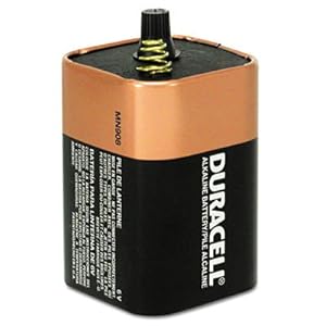 Amazon.com: Duracell MN908 6V Alkaline Lantern Battery 8-pack ...