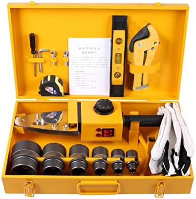 سعر RTEY Plastic Pipe Welding Machine 0-320℃ Double Switch Adjustable Temperature Socket Fusion ...