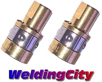 WeldingCity 2-pk Gas Diffusers 169-716 169716 for Miller Hobart MIG Welding Guns - Mig Welding ...