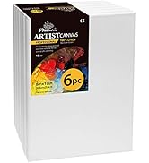 Amazon.com: PHOENIX Stretched Canvas for Painting 11x14 Inch/7 Value ...