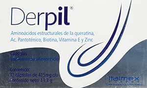 Derpil Otros Productos Dermatológicos, 32 Cápsulas: Amazon.com.mx ...