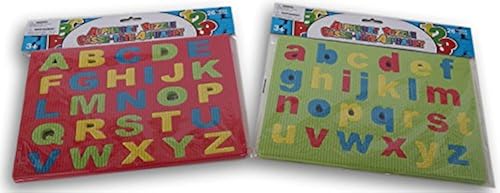 Childrens' Alphabet Foam Puzzle ABC's Set - Uppercase Letters and ...