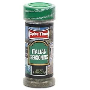 Amazon.com : Spice Time Seasoning Italian, 1.25-Ounce (Pack of 12 ...