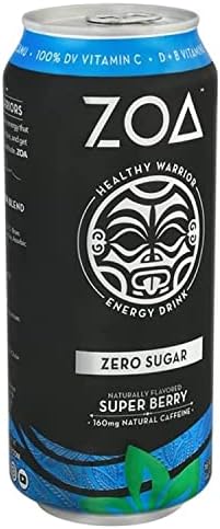 ZOA Zero Sugar Energy Drink (Super Berry) price in UAE | Amazon UAE ...