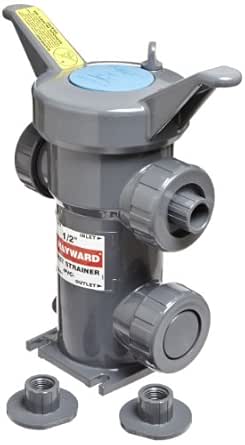Hayward PVC Basket Strainer, FPM Seal, 1/2" Socket/Threaded: Industrial ...