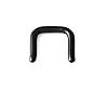 Titanium Septum Retainer 10g 10 Gauge Black in Oman | Whizz Retainers