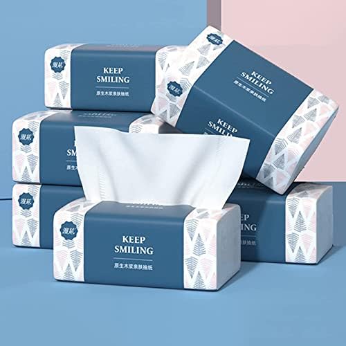 Disposable Facial Tissue, Native Wood Pulp Fiber Material, Soft Facial ...