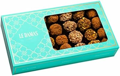 Le Damas Sweets Chocolate nuts, premium Belgian chocolate cover with ...