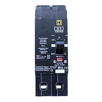 Square D EDB24030 EDB Type Circuit Breaker, 30-Amp, 2-Pole, 480Y/277V ...