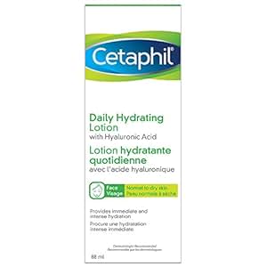 Cetaphil Daily Hydrating Lotion Hyaluronic Acid, 88ml: Amazon.ca: Beauty