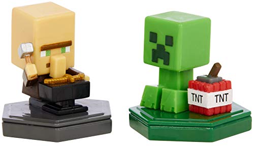 Mattel MINECRAFT Earth BOOST MINI FIGURES 2-PACK NFC-Chip Toys, Earth ...