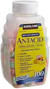 Amazon.com: Kirkland Signature Regular Strength Antacid Calcium ...