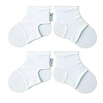 Amazon.com: Sock Ons Classic Large - White (6 - 12 Months), 2 Pack ...