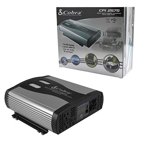 Cobra 2500-5000w 12v Dc To 120v Ac Car Power Inverter | Invertersguider