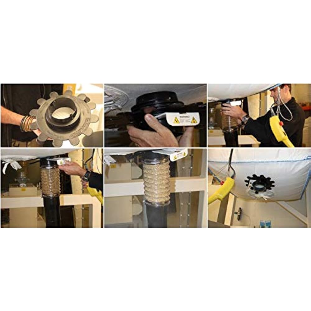 Big Bag Dispenser / 3 X Valve Pack/FIBC Bulk Unloader Industrial ...