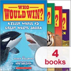 Who Would Win? Pack (4 Books) (Polar Bear Vs. Grizzly Bear; Killer ...