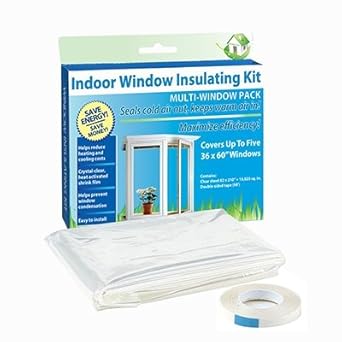 Bulk Heat Shrink Film Window Insulation Weatherization Kits: AM ...