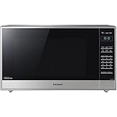 Amazon.com: Panasonic Microwave Oven, Stainless Steel Countertop/Built-In Cyclonic Wave with ...