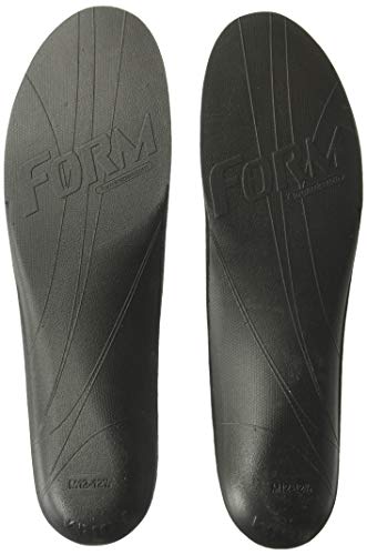 FORM Premium Insoles Ultra-Thin | Black Men's 8 - 8.5, Women's 9.5 - 10 ...