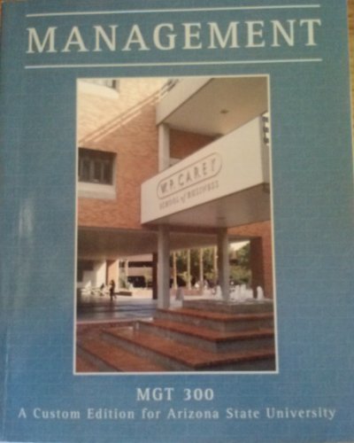 Management MGT 300: Barney Hesterly: 9780536974891: Amazon.com: Books