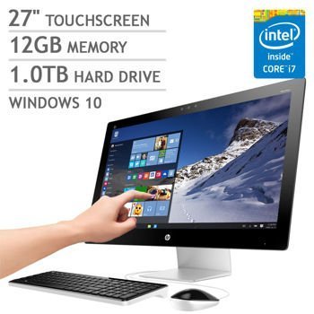 Newest HP Flagship 27-Inch All in One Desktop Computer (Intel Quad Core ...